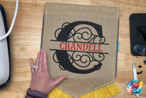 How To Use Your Cricut To Make A Personalized Garden Flag - with FREE SVG