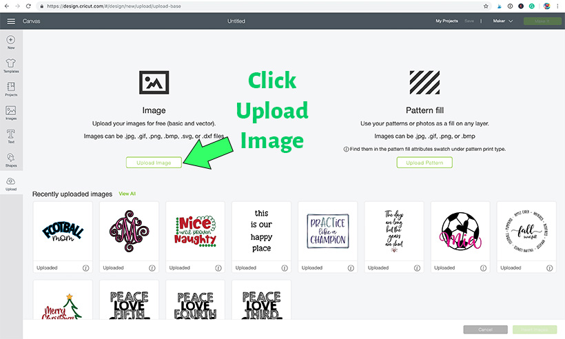 HOW TO UPLOAD SVG FILES IN CRICUT DESIGN SPACE Special Heart Studio