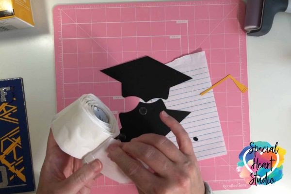 LAYERED GRADUATION SHADOW BOX FREE CUT FILE - SPECIAL HEART STUDIO