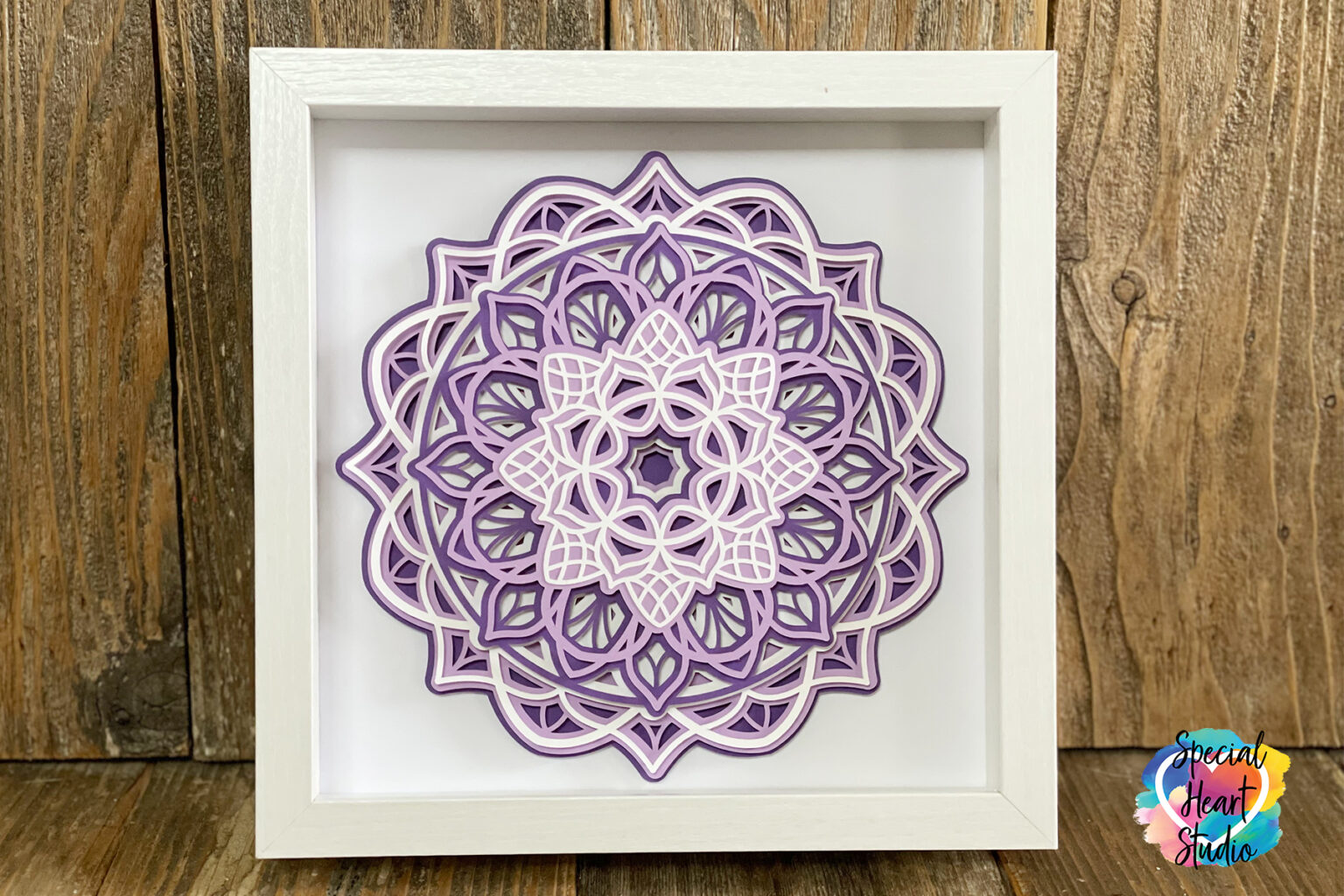 Free Round Layered Mandala SVG - Special Heart Studio