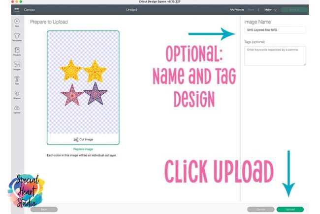 Layered Star Mandala SVG Files - Special Heart Studio
