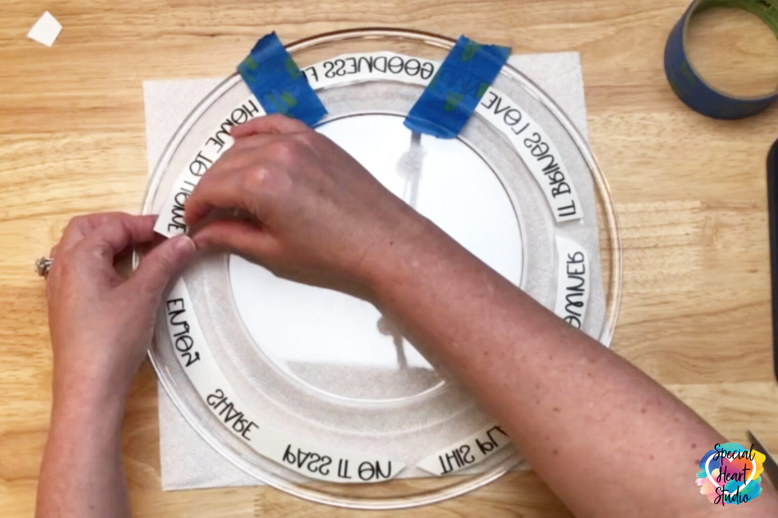 How To Make A Food Safe Giving Plate - Special Heart Studio