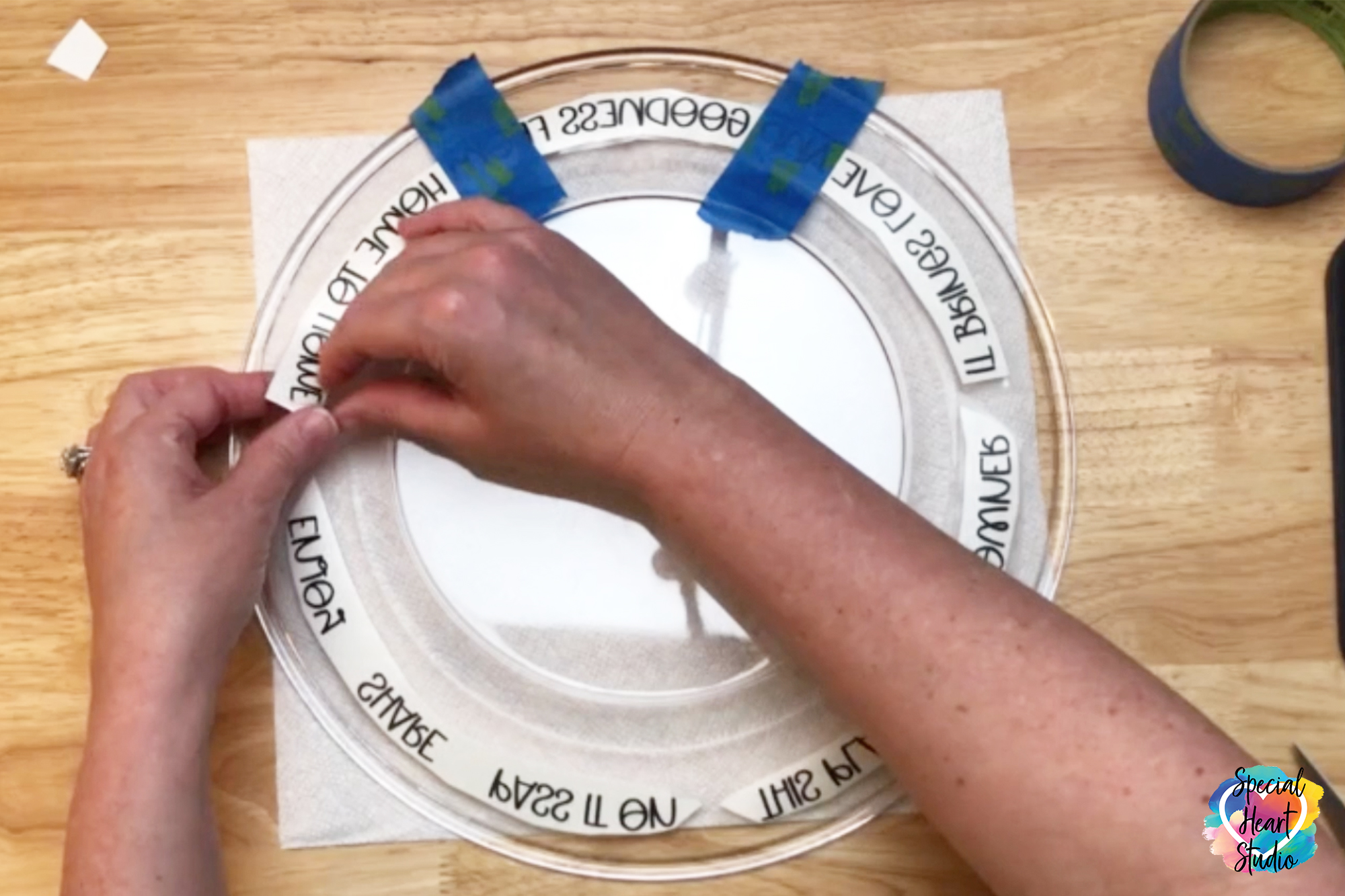 How To Make A Food Safe Giving Plate - Special Heart Studio