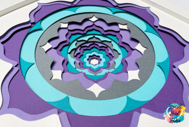 Easy Layered Mandala Art - Special Heart Studio