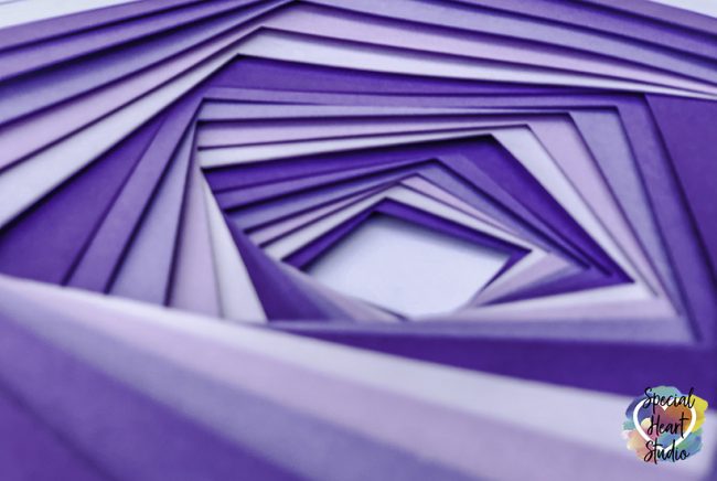 LAYERED PAPER ART ILLUSION