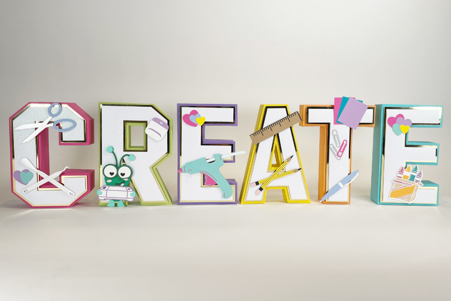 Cricut 3D Letter Workshop - Special Heart Studio