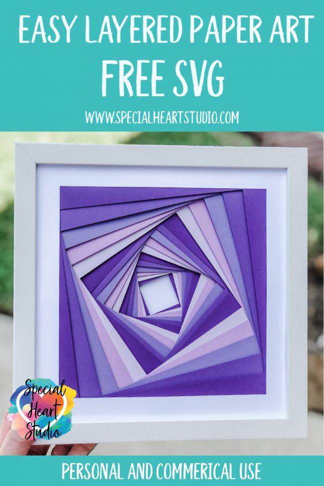 LAYERED PAPER ART ILLUSION
