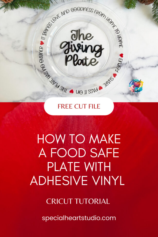 How To Make A Food Safe Giving Plate - Special Heart Studio