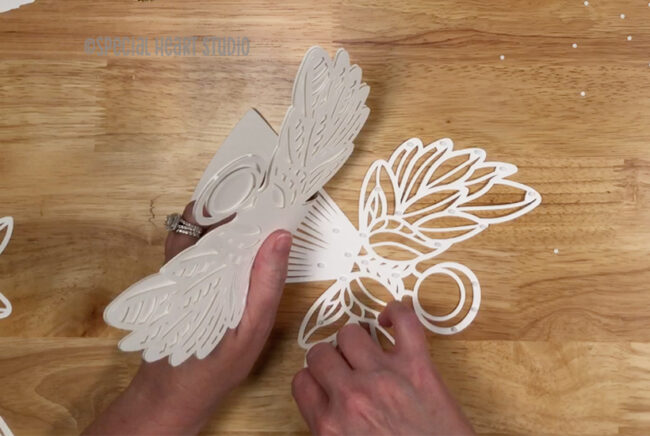 Layered Christmas Angel - SPECIAL HEART STUDIO